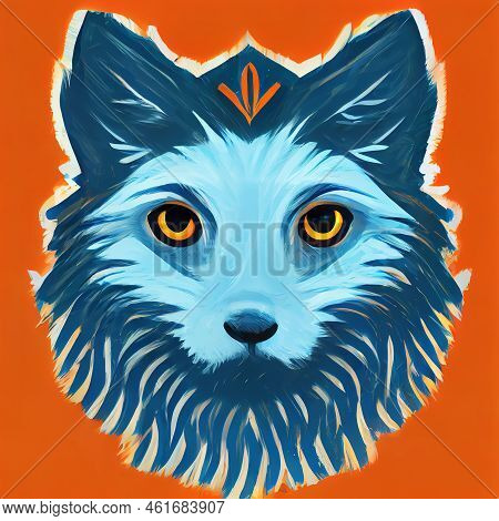 Wolf Cub Art Portrait Image & Photo (Free Trial) | Bigstock