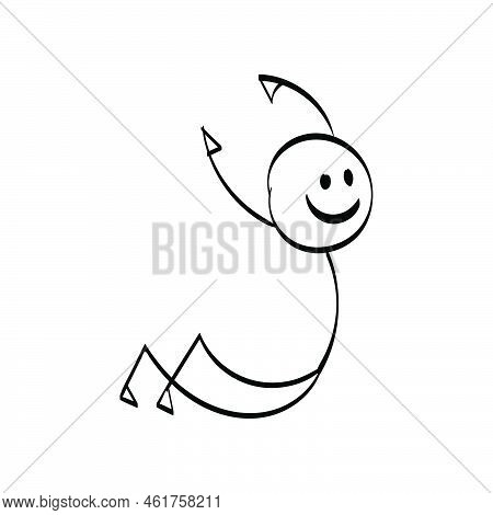 Vector Stickman Vector & Photo (Free Trial) | Bigstock