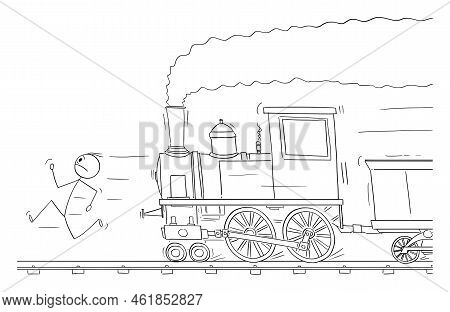 Person Running On Vector & Photo (Free Trial) | Bigstock