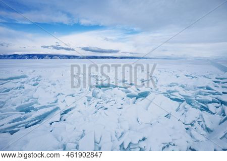 Turquoise Ice Floe. Image & Photo (Free Trial) | Bigstock