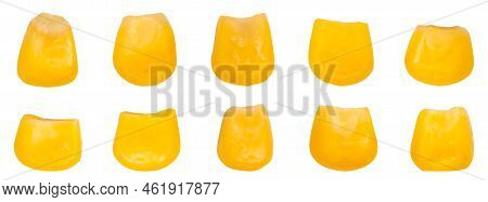 Corn Grains Set Vector & Photo (Free Trial) | Bigstock