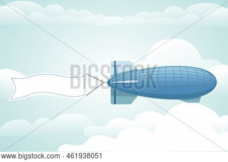 Commercial Airship Vector & Photo (Free Trial) | Bigstock