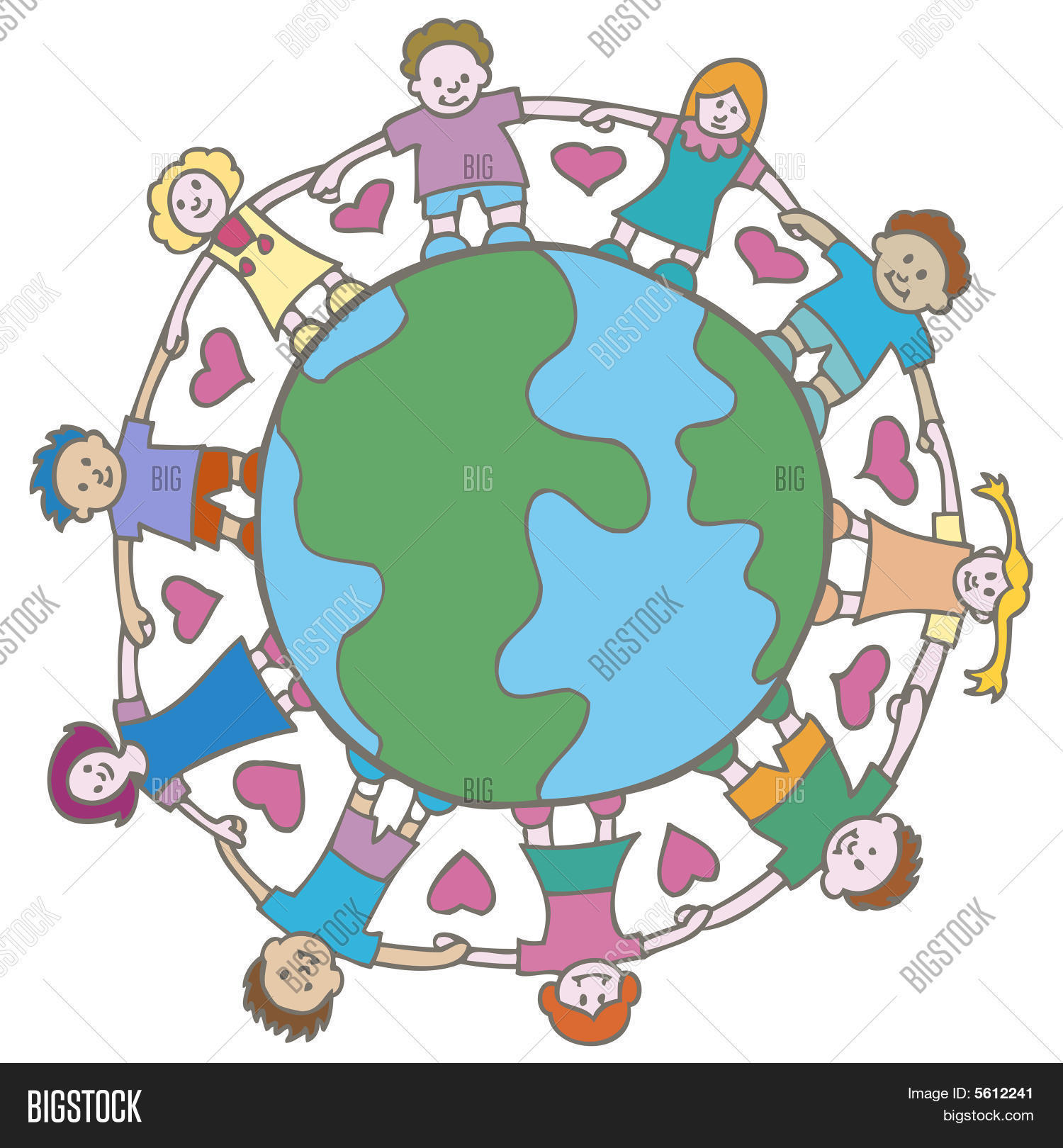 Earth Love Vector & Photo (Free Trial) | Bigstock