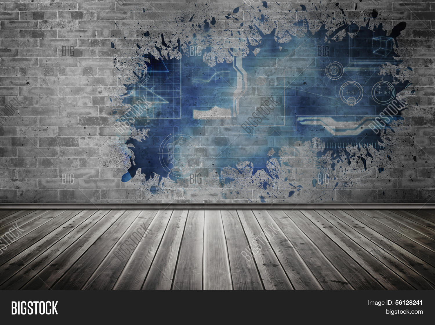 Splash On Wall Image & Photo (Free Trial) | Bigstock