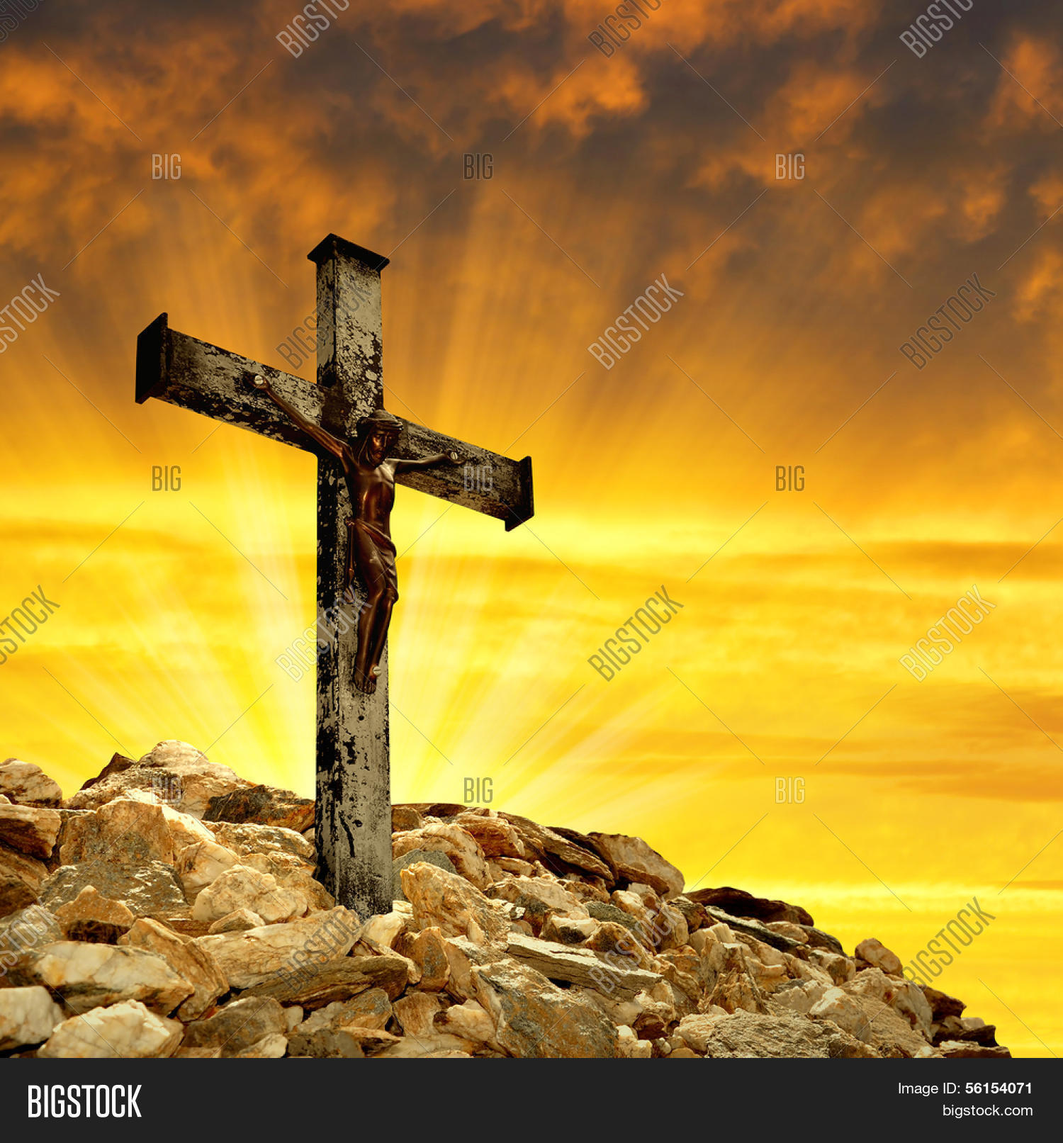 Jesus Christ On Cross Image & Photo (Free Trial) | Bigstock