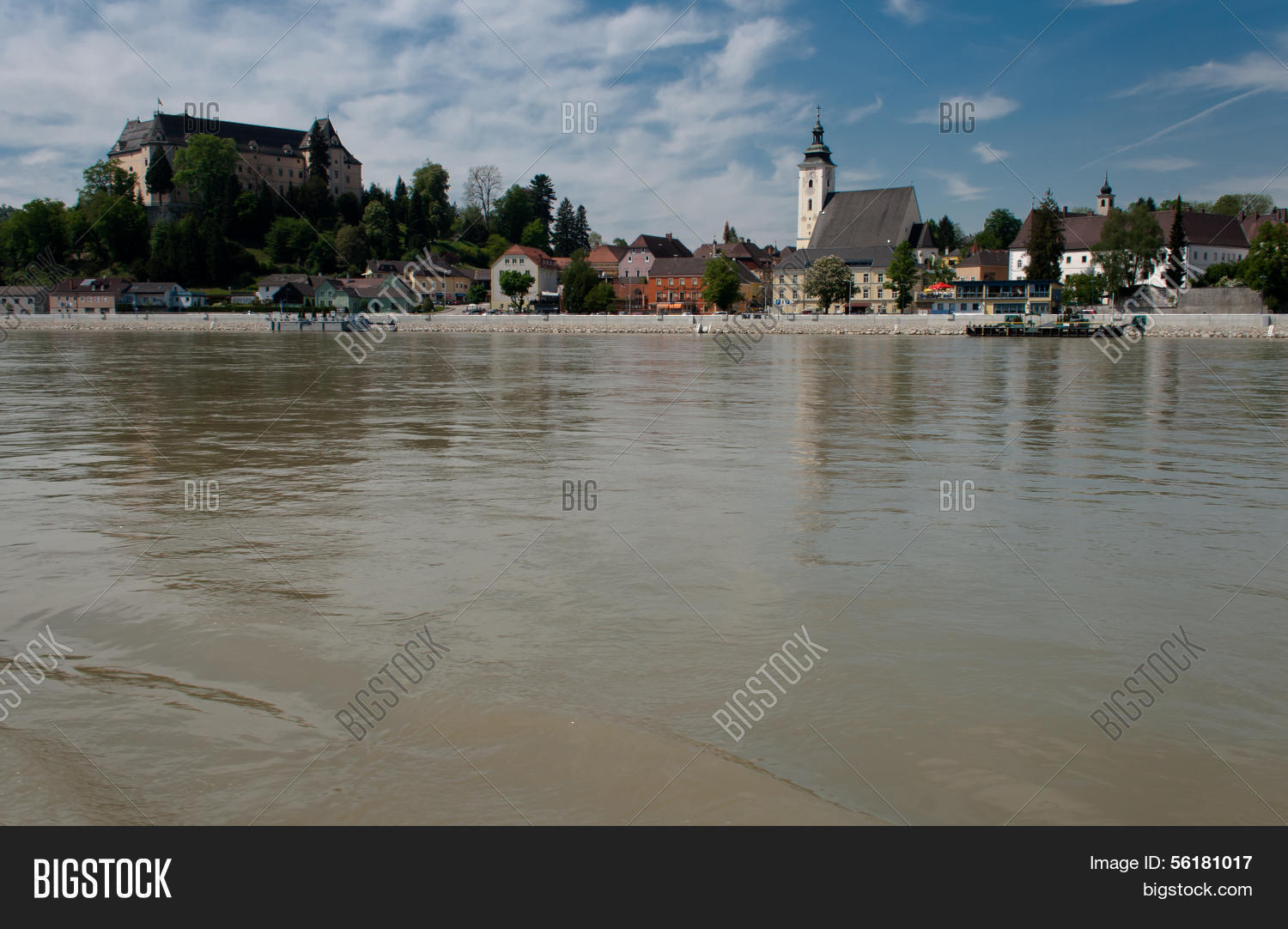 Town Grein Castle Image & Photo (Free Trial) | Bigstock