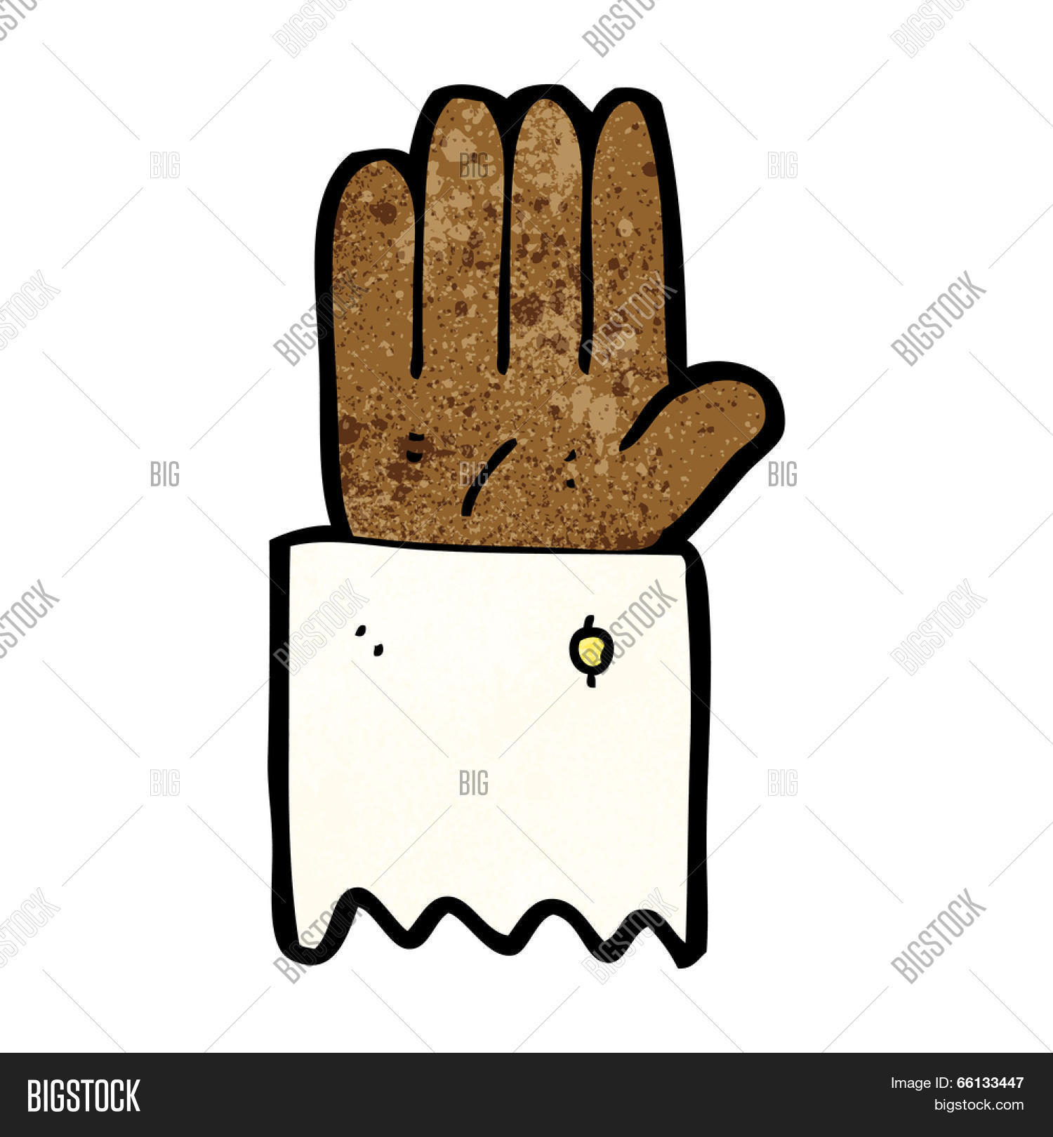 Cartoon Hand Symbol Vector & Photo (Free Trial) | Bigstock