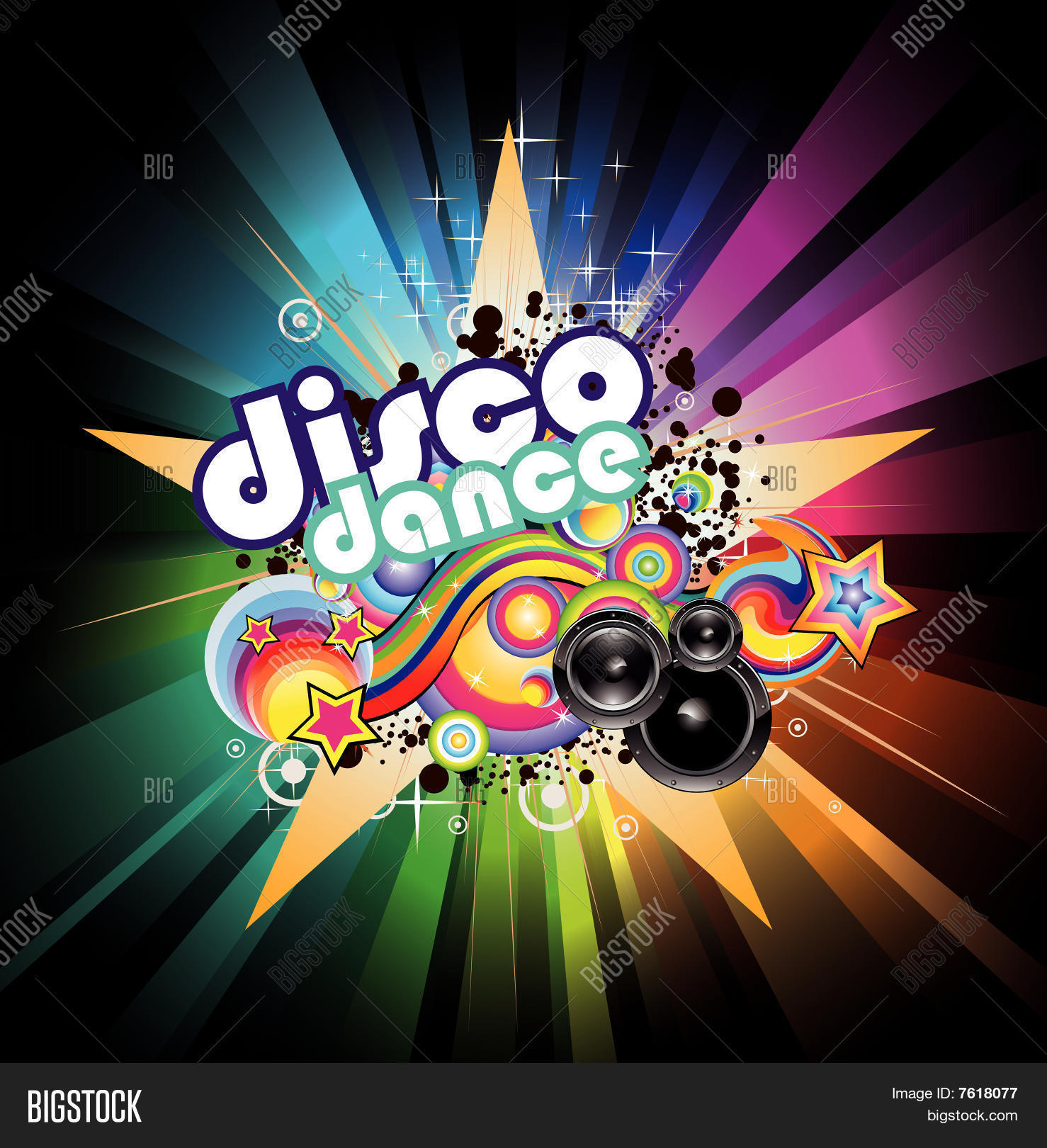 Colorful Discoteque Vector & Photo (Free Trial) | Bigstock