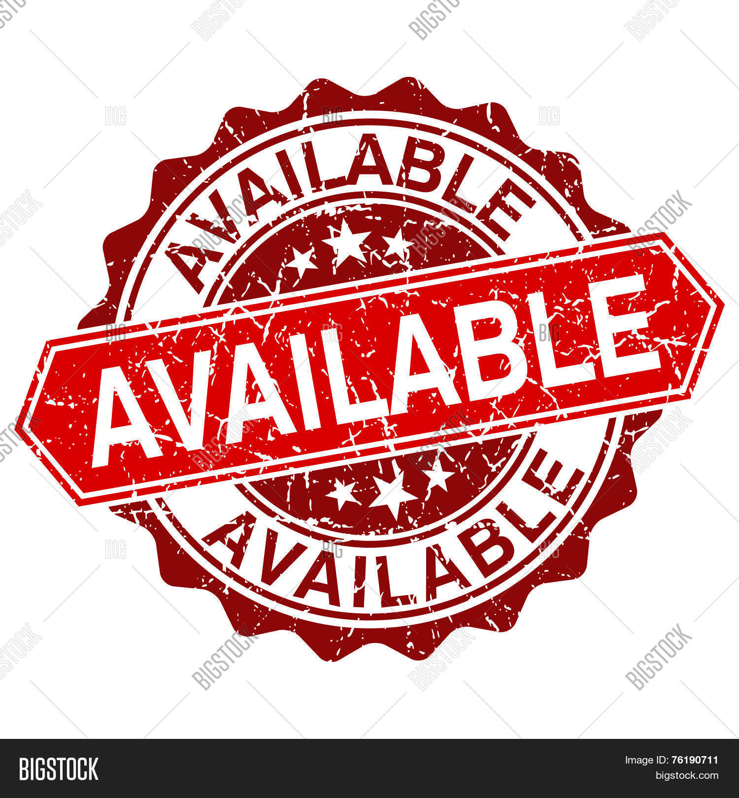 Vector Available Red Vector & Photo (Free Trial) | Bigstock