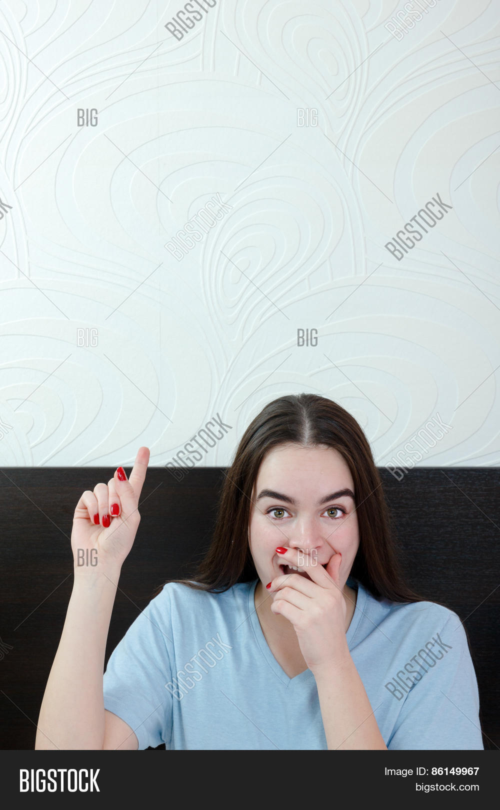 Surprised Smiling Image & Photo (Free Trial) | Bigstock