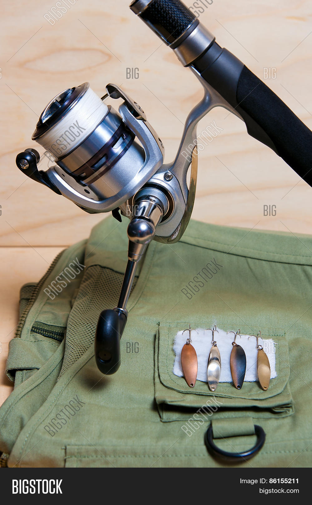 Fishing Rod Reel Image & Photo (Free Trial) | Bigstock