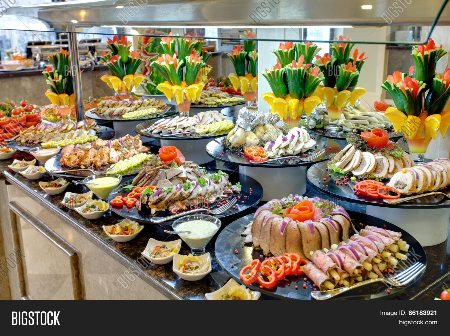 Food Buffet Restaurant Image & Photo (Free Trial) | Bigstock