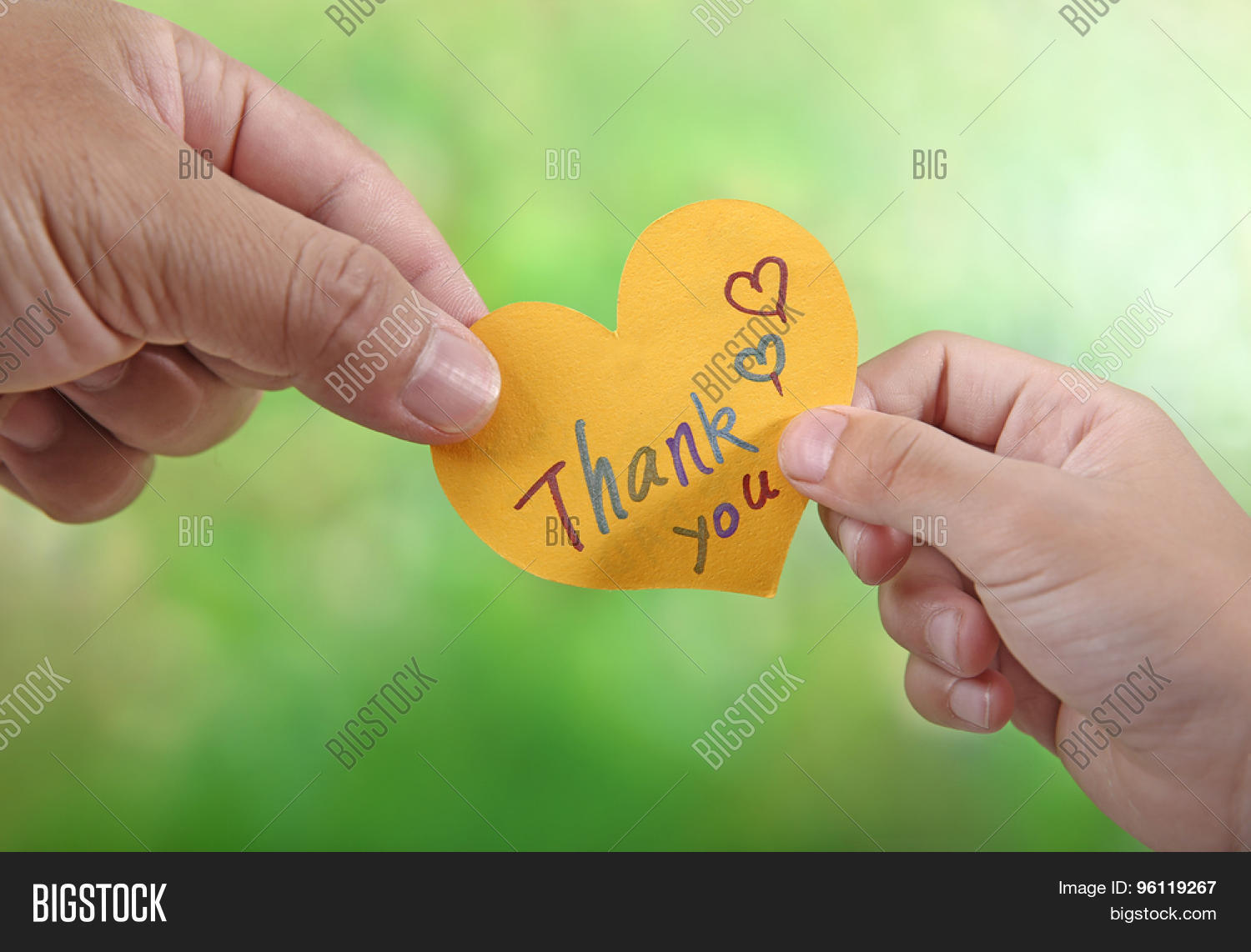 Thank You Card Image & Photo (Free Trial) | Bigstock