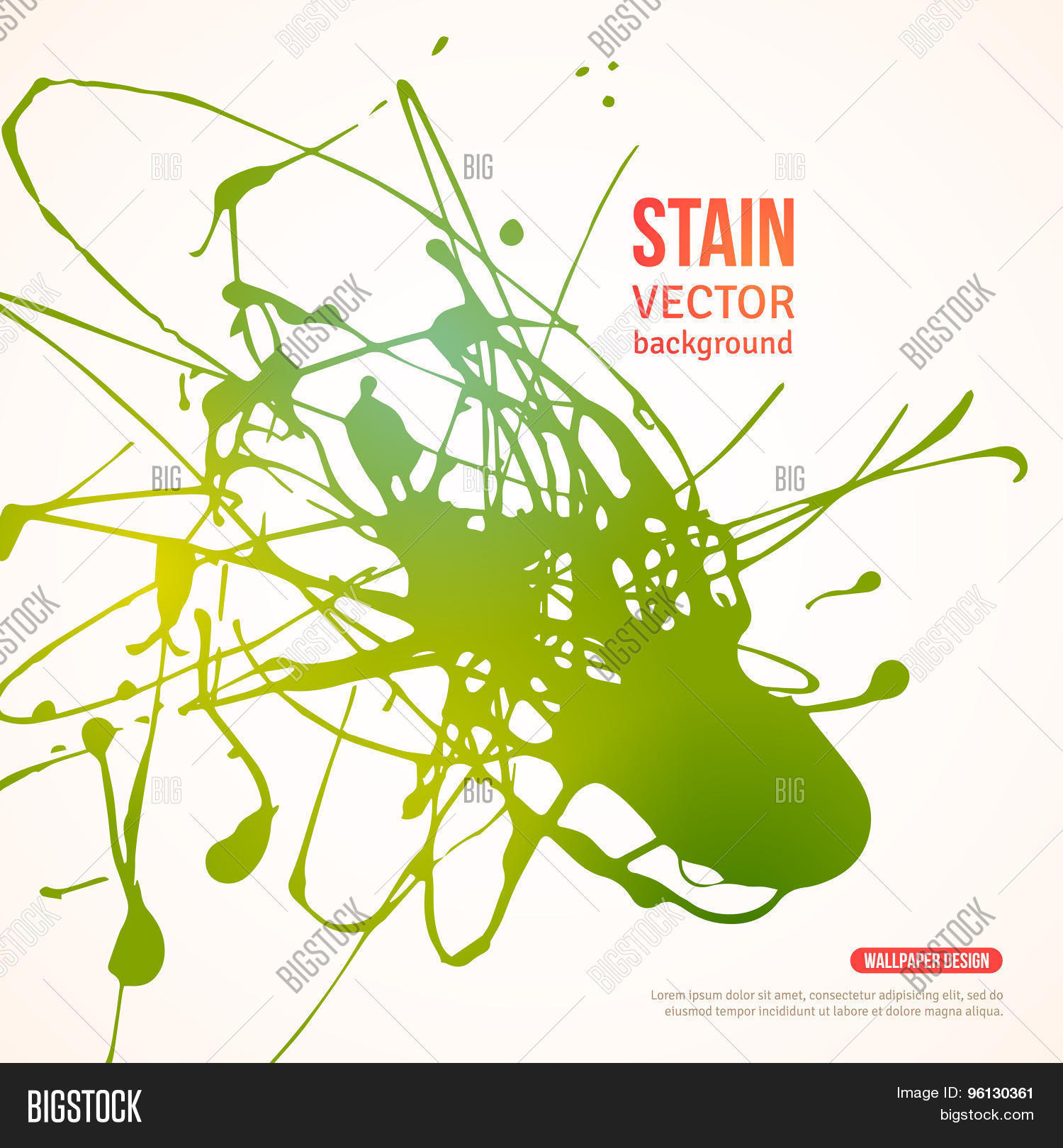 Splatter Paint Banner Vector & Photo (Free Trial) | Bigstock