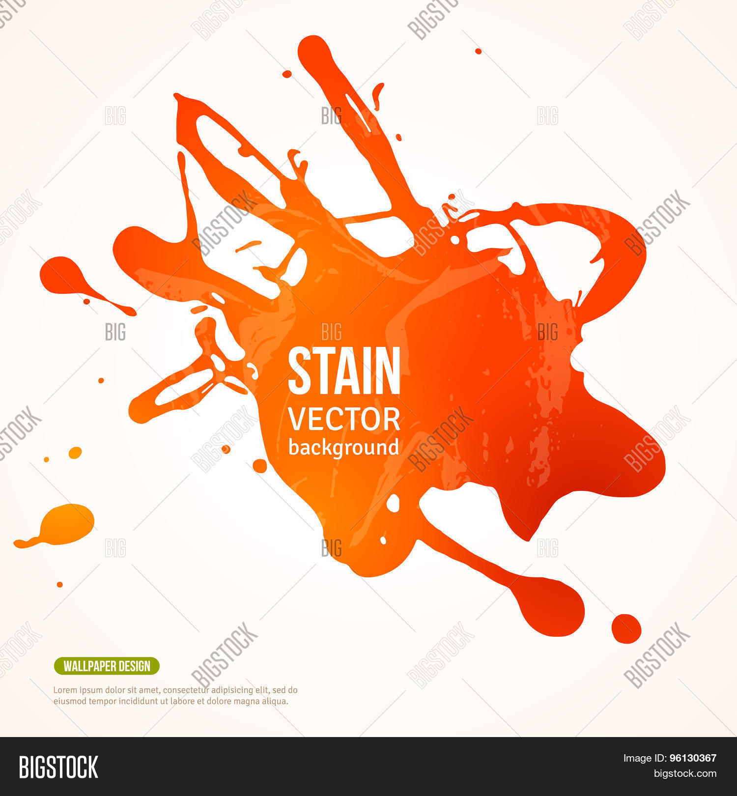 Splatter Paint Banner Vector & Photo (Free Trial) | Bigstock