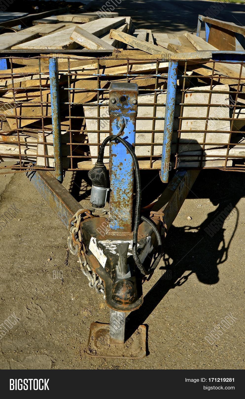 Parked Trailer Full Image & Photo (Free Trial) | Bigstock