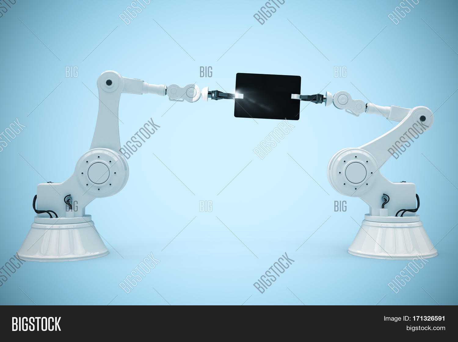 Robots Digital Tablet Image & Photo (Free Trial) | Bigstock