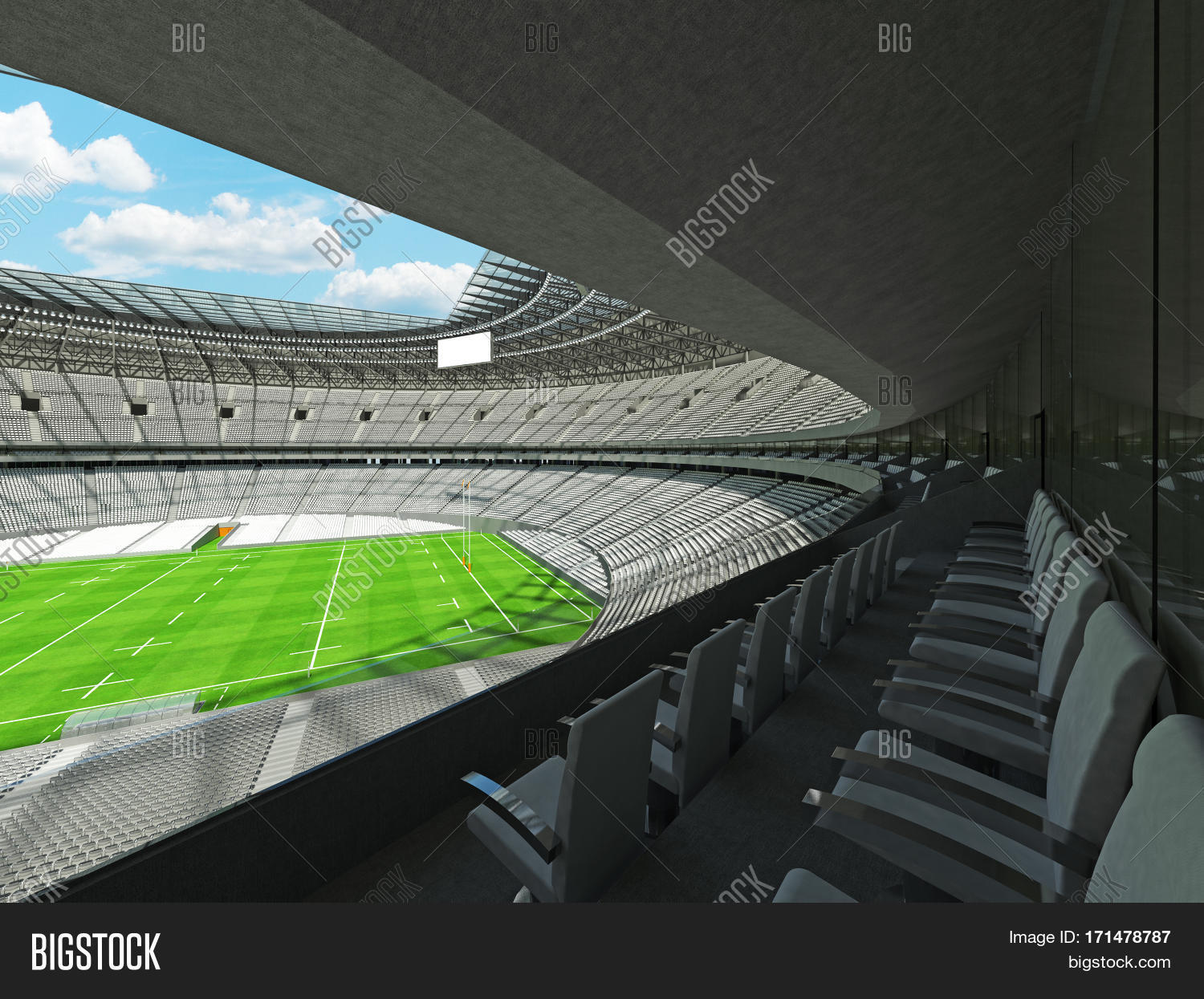 3D Render Round Rugby Image & Photo (Free Trial) | Bigstock