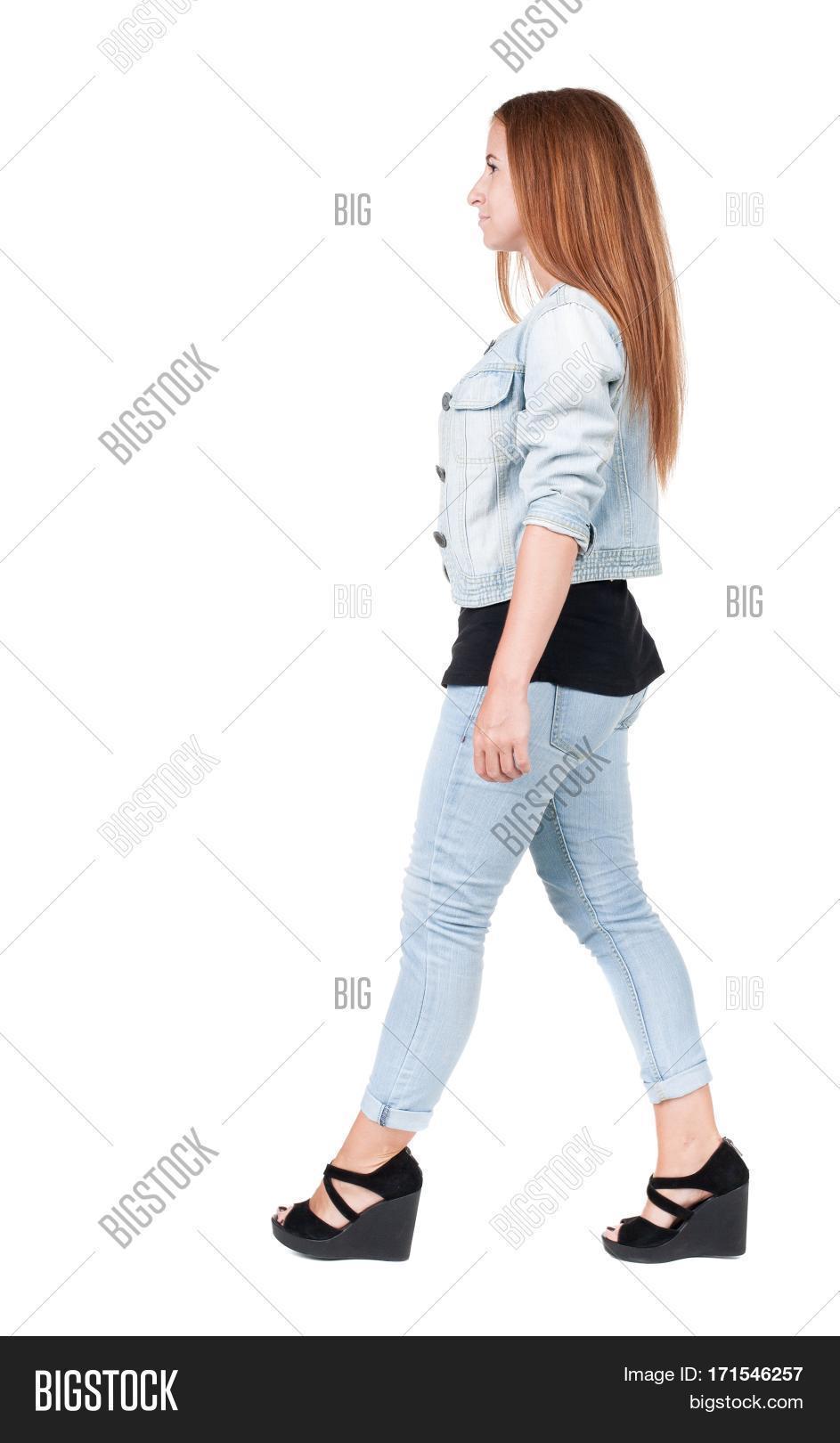 Back View Walking Image & Photo (Free Trial) | Bigstock