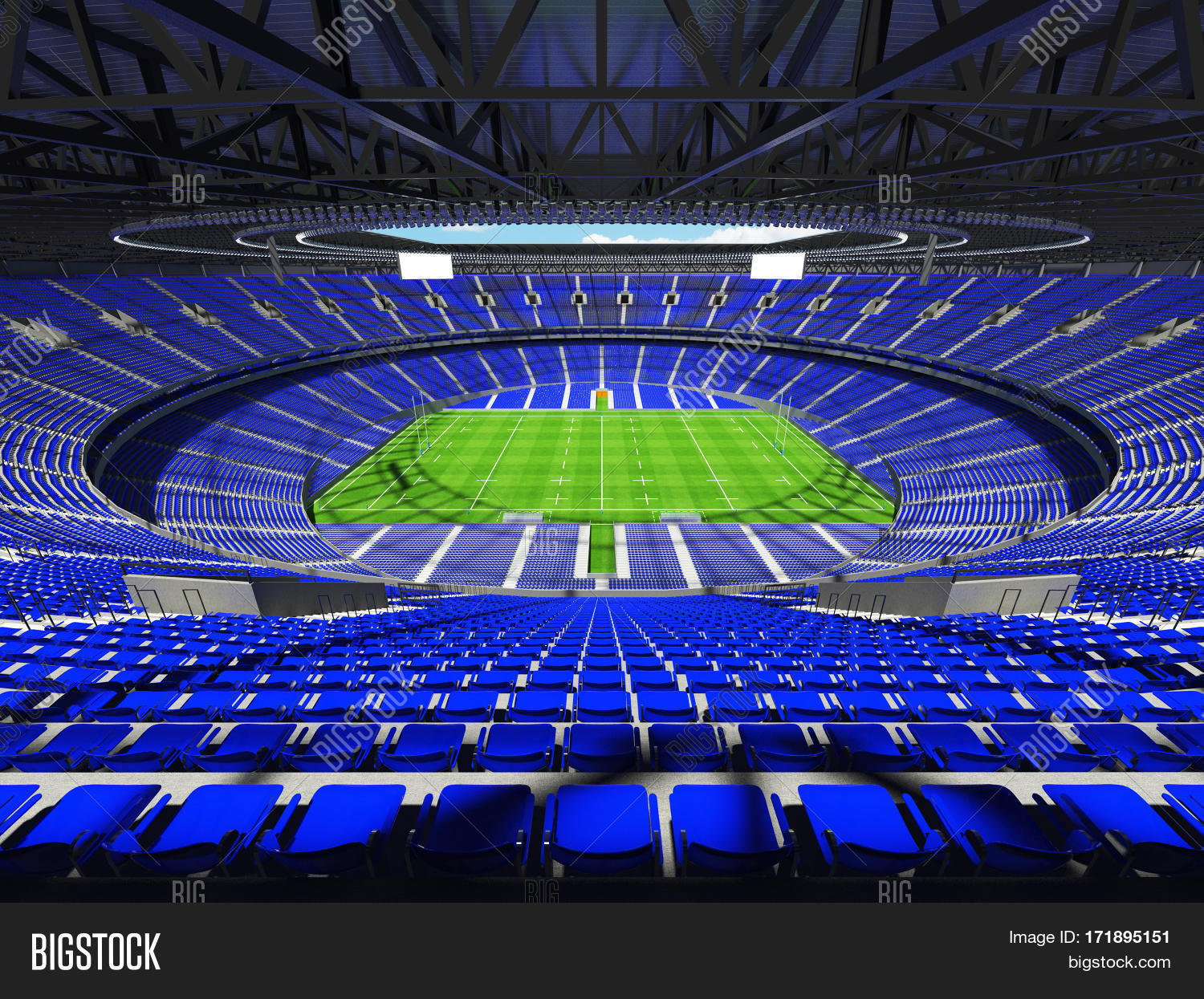 3D Render Round Rugby Image & Photo (Free Trial) | Bigstock