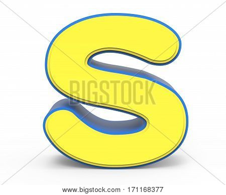Cute Yellow Letter S Image & Photo (Free Trial) | Bigstock