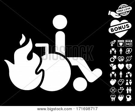 Burn Patient Icon Vector & Photo (Free Trial) | Bigstock