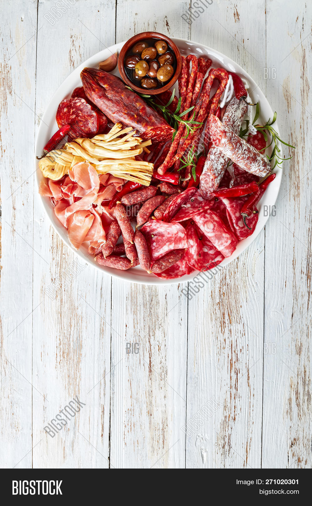 Set Meat Appetizer - Image & Photo (Free Trial) | Bigstock