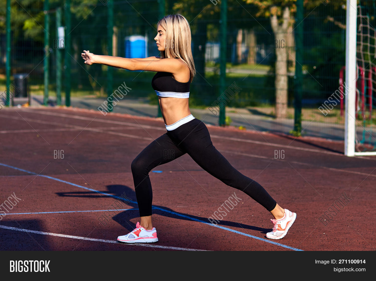 Sport Girl. Girl Doing Image & Photo (Free Trial) | Bigstock