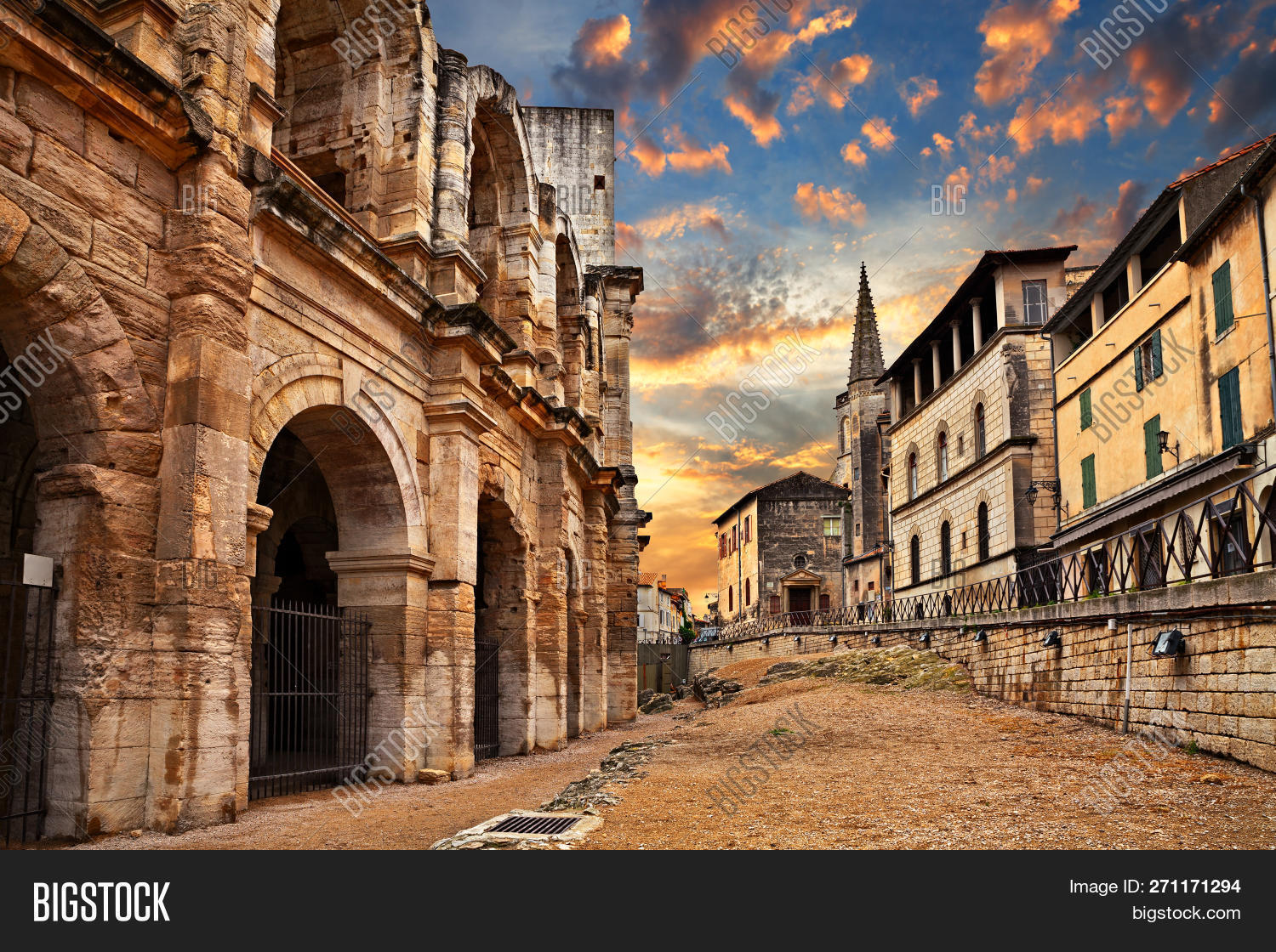 Arles, France: Ancient Image & Photo (Free Trial) | Bigstock
