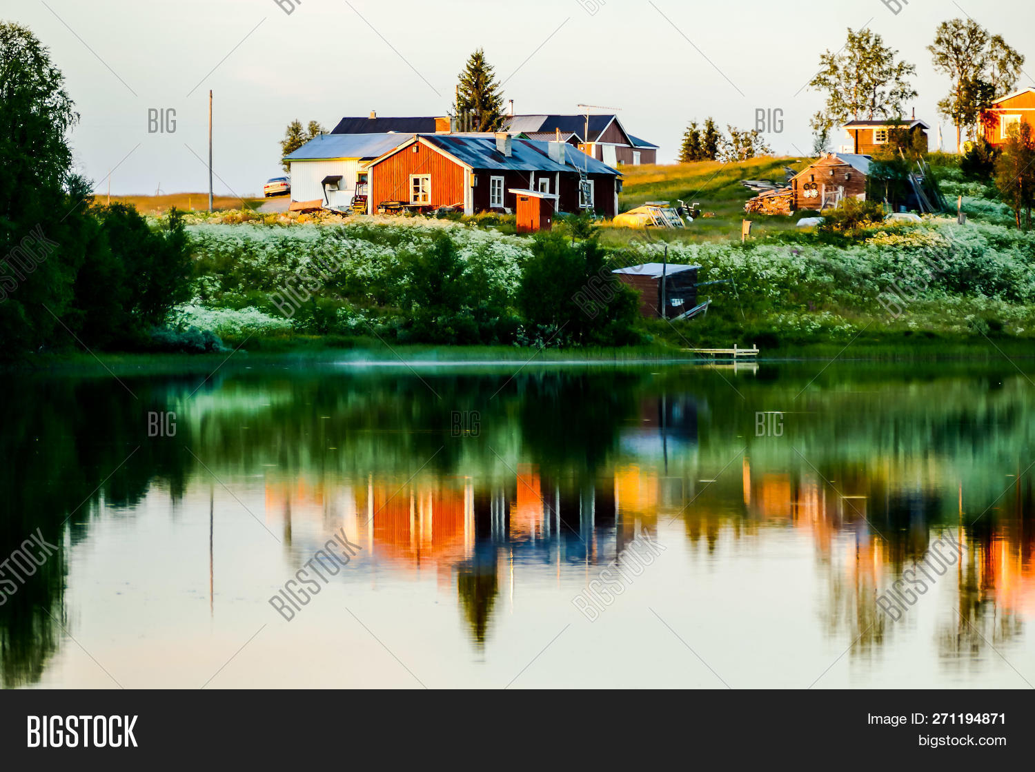 House On Lake, Image & Photo (Free Trial) | Bigstock
