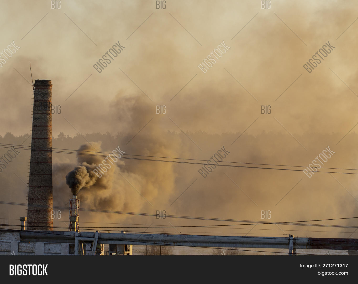 Smoke Industrial Image & Photo (Free Trial) | Bigstock