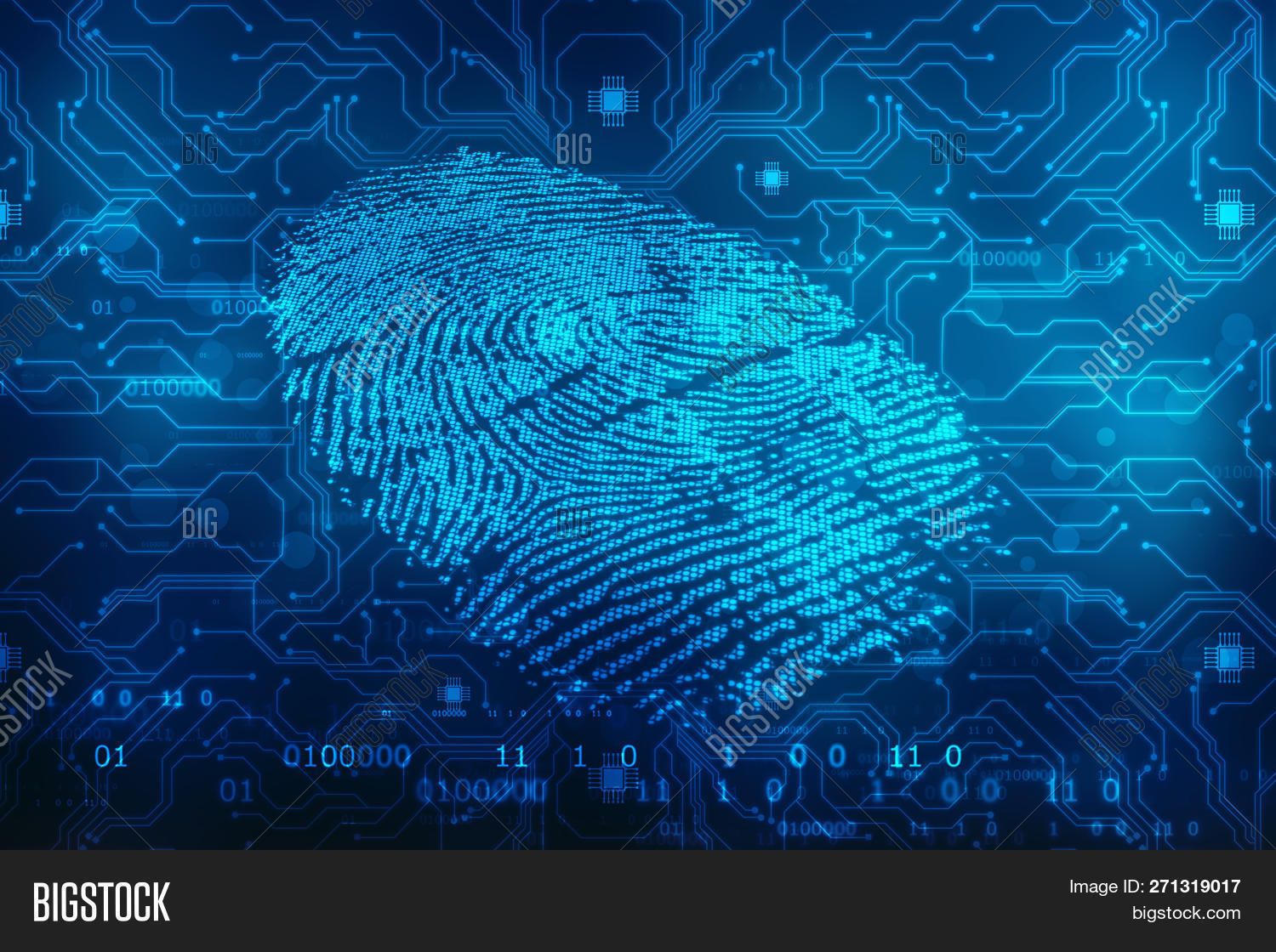 Fingerprint Scanning Image & Photo (Free Trial) | Bigstock