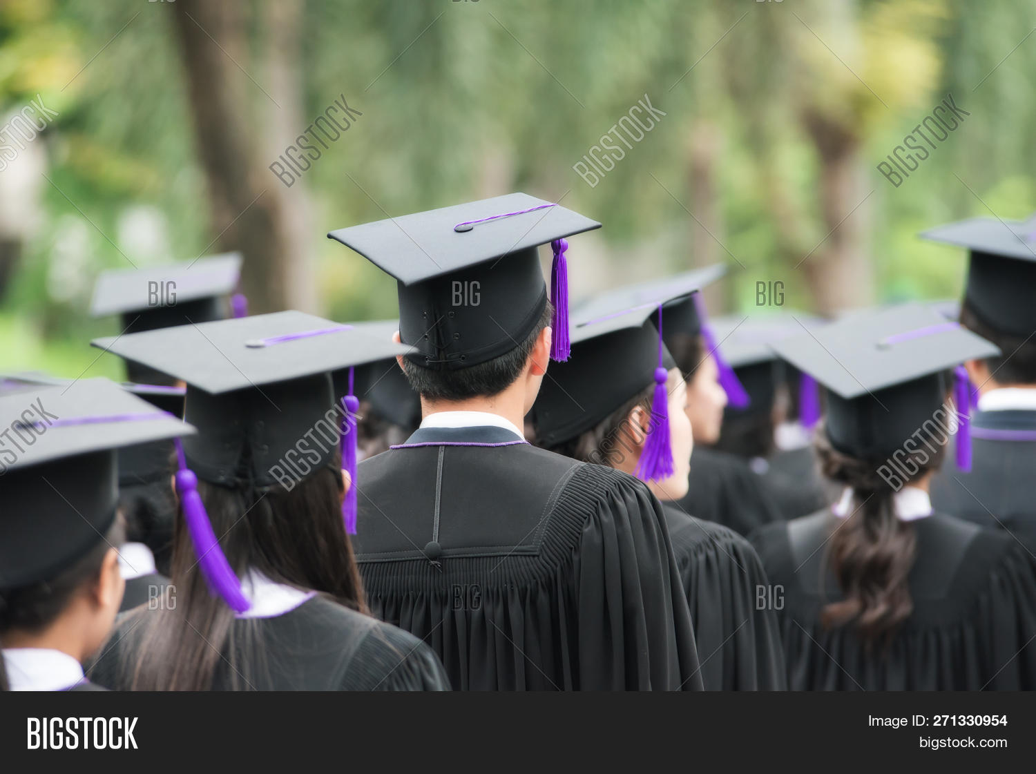 Back Graduates During Image & Photo (Free Trial) | Bigstock