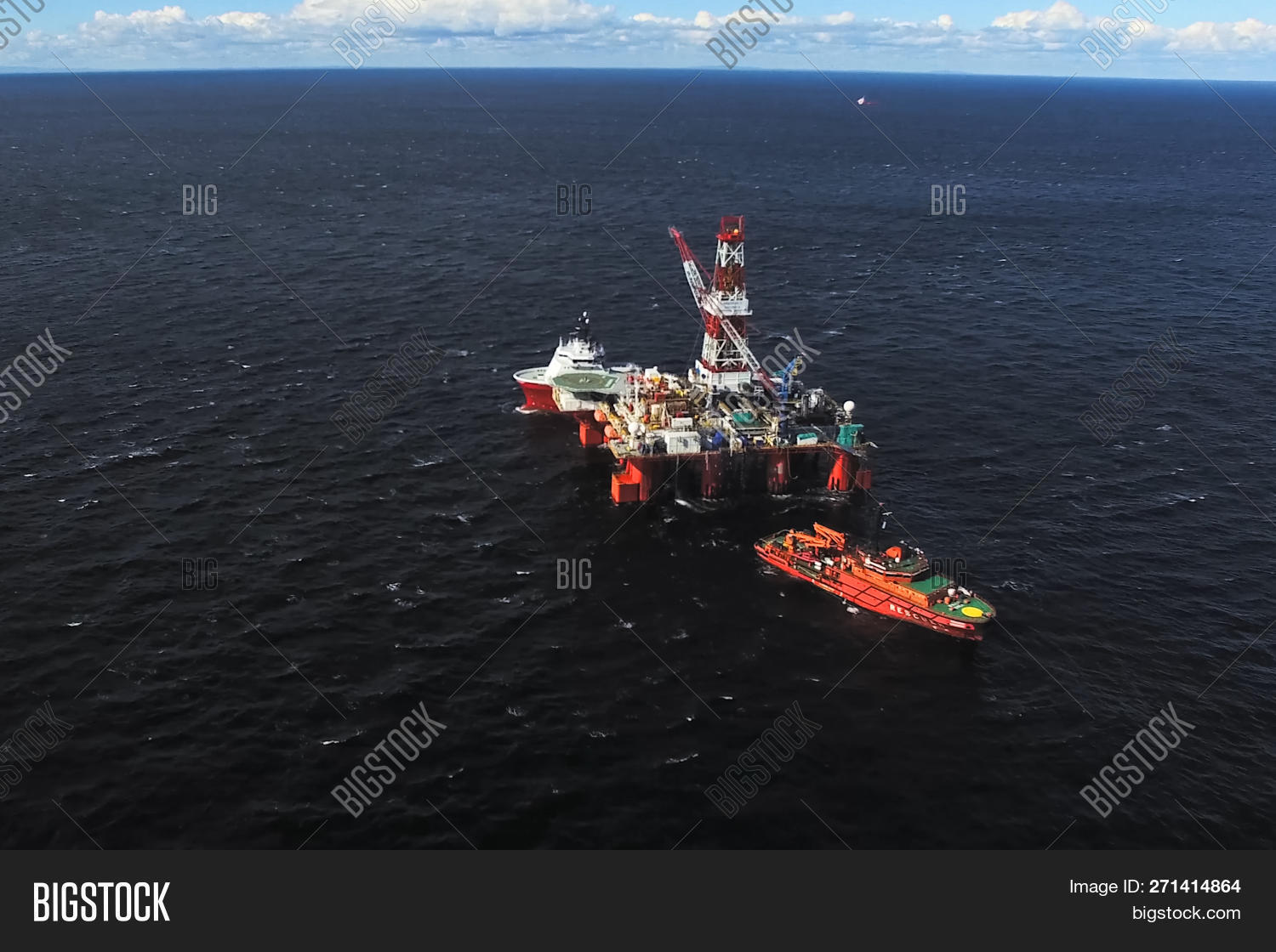 Oil Offshore Platform Image & Photo (Free Trial) | Bigstock