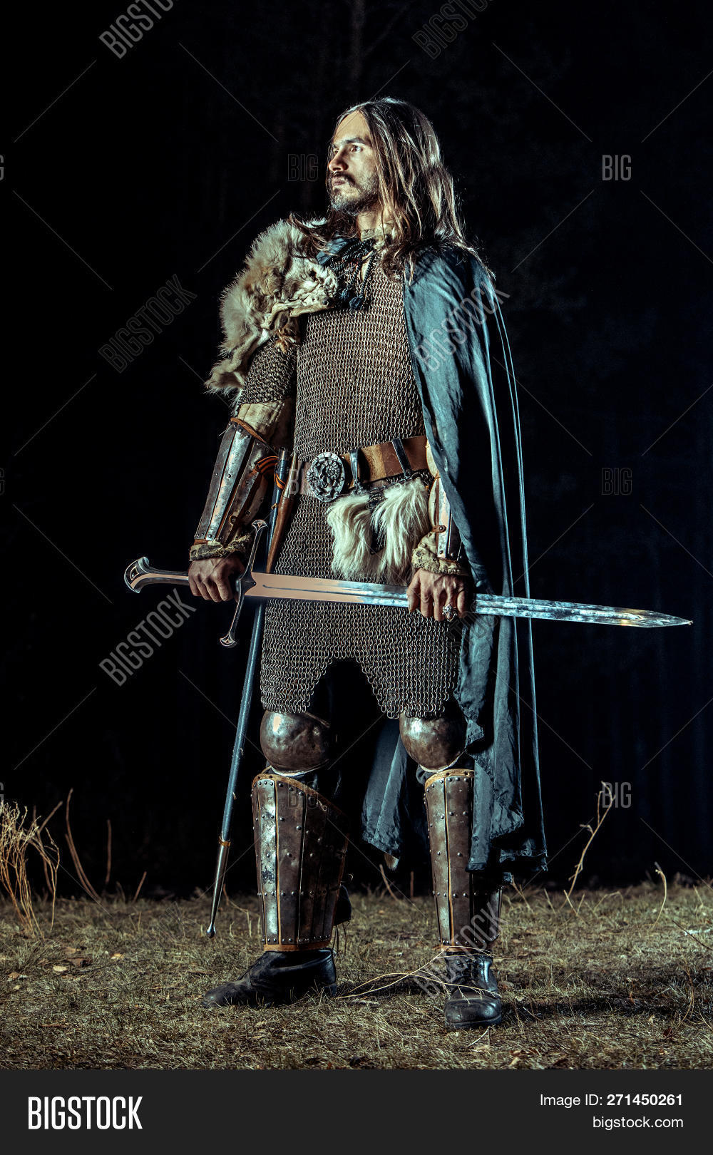 Long Haired Knight Two Image & Photo (Free Trial) | Bigstock