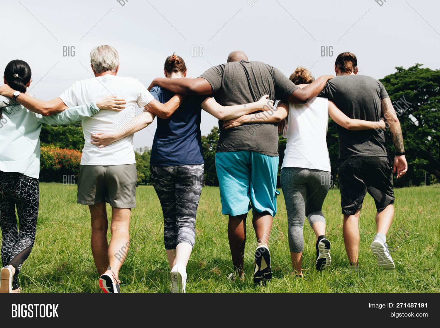 Group People Hugging Image & Photo (Free Trial) | Bigstock