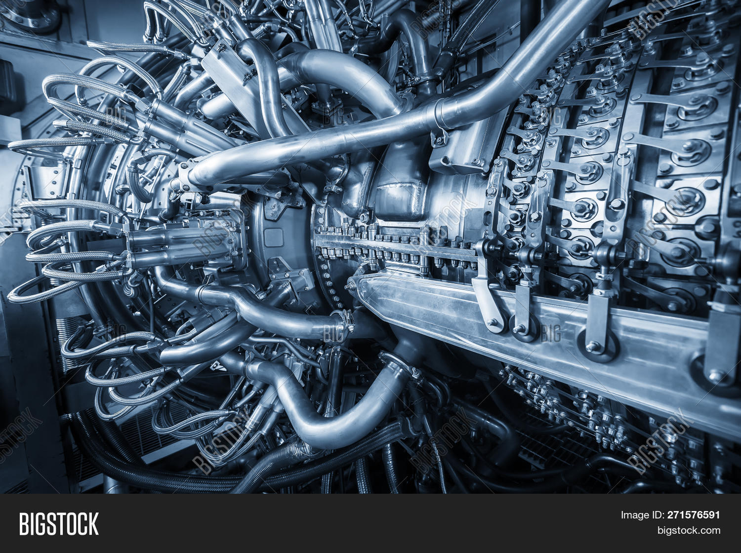 Gas Turbine Engine Image & Photo (Free Trial) | Bigstock