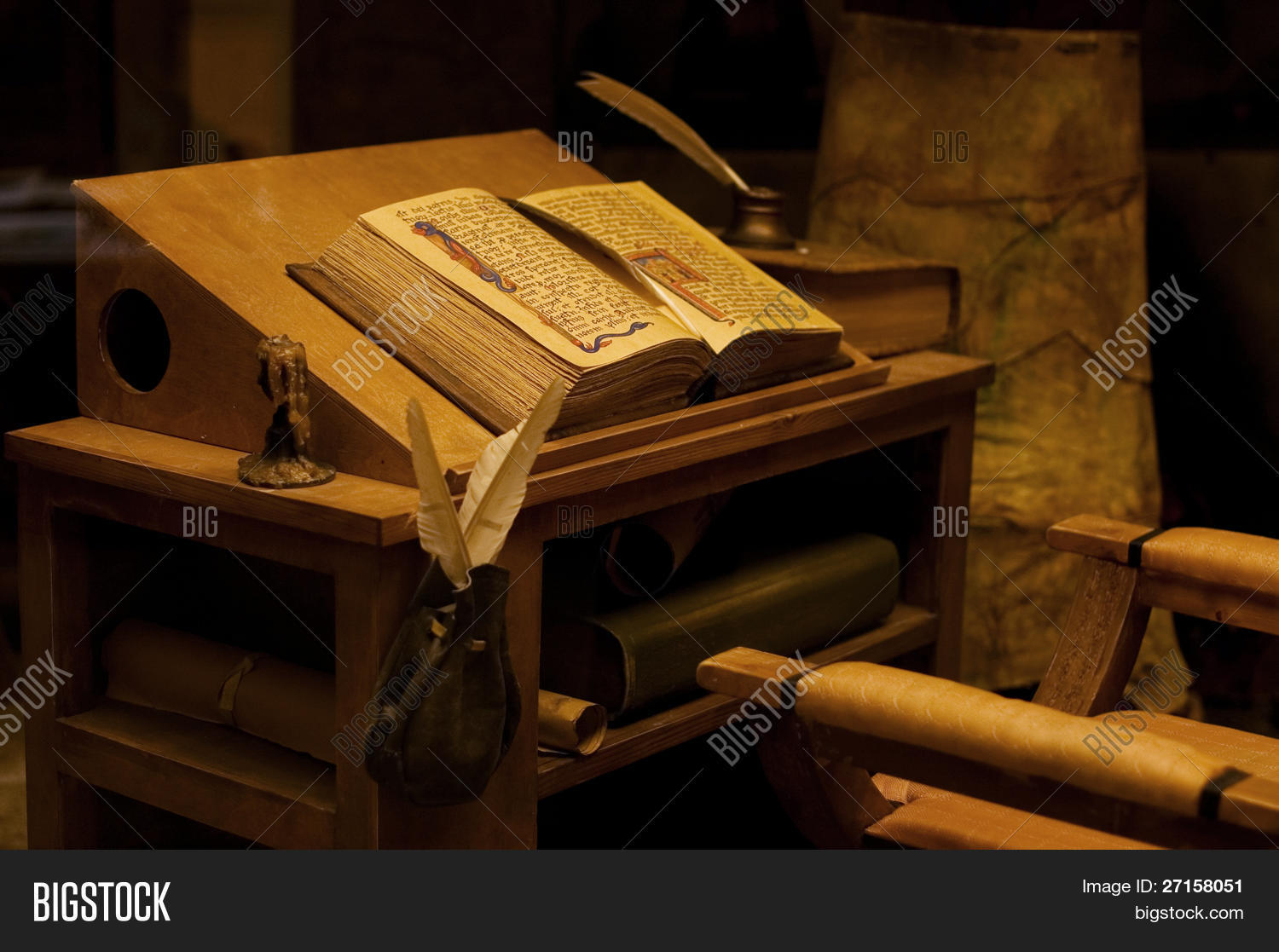 Old Table Ancient Book Image & Photo (Free Trial) | Bigstock