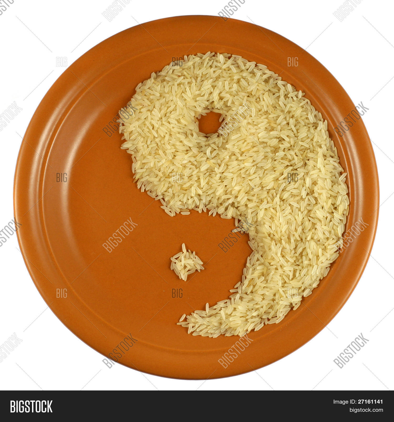 Rice On Plate Forming Image & Photo (Free Trial) | Bigstock
