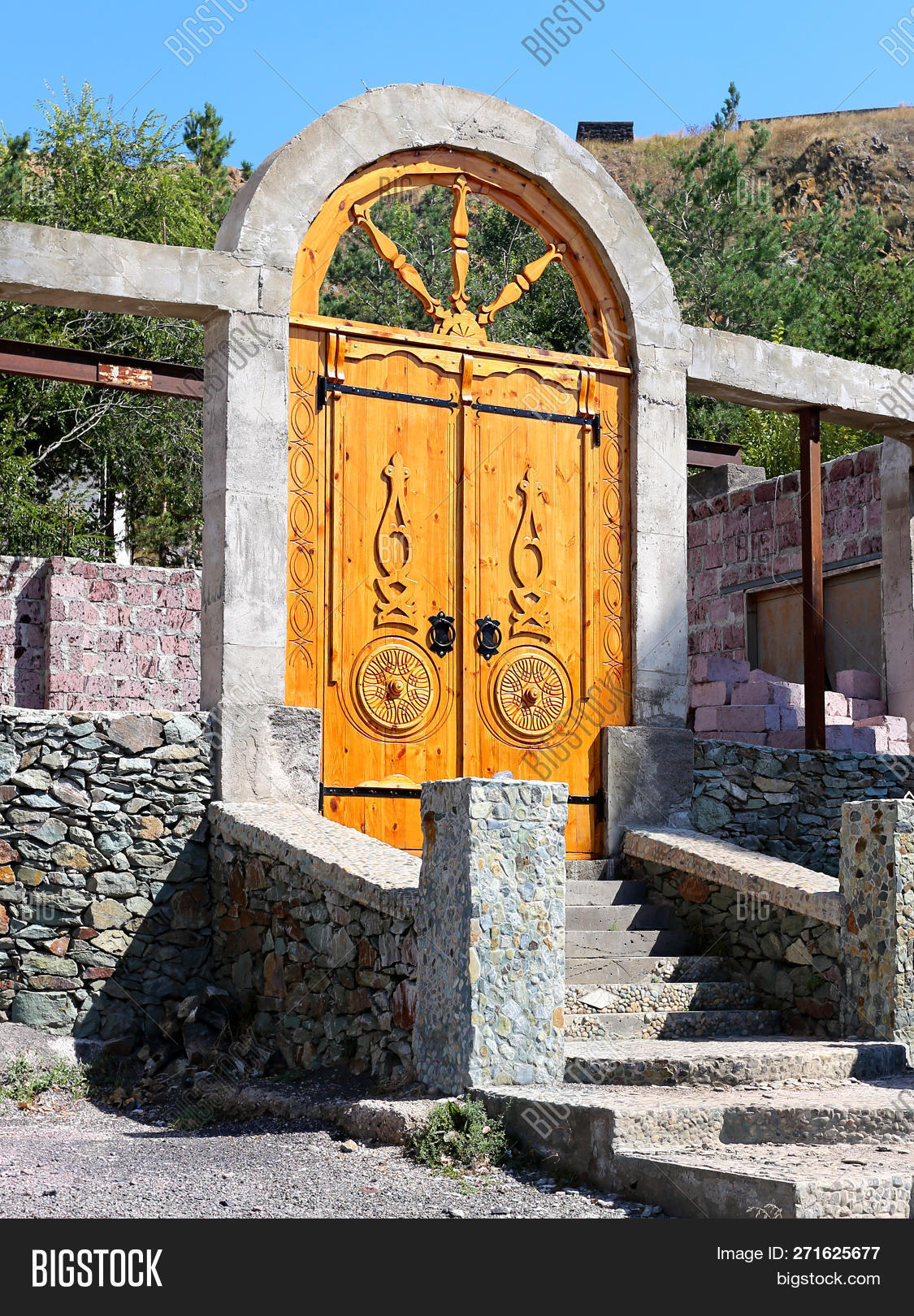 Exterior Door Building Image & Photo (Free Trial) | Bigstock