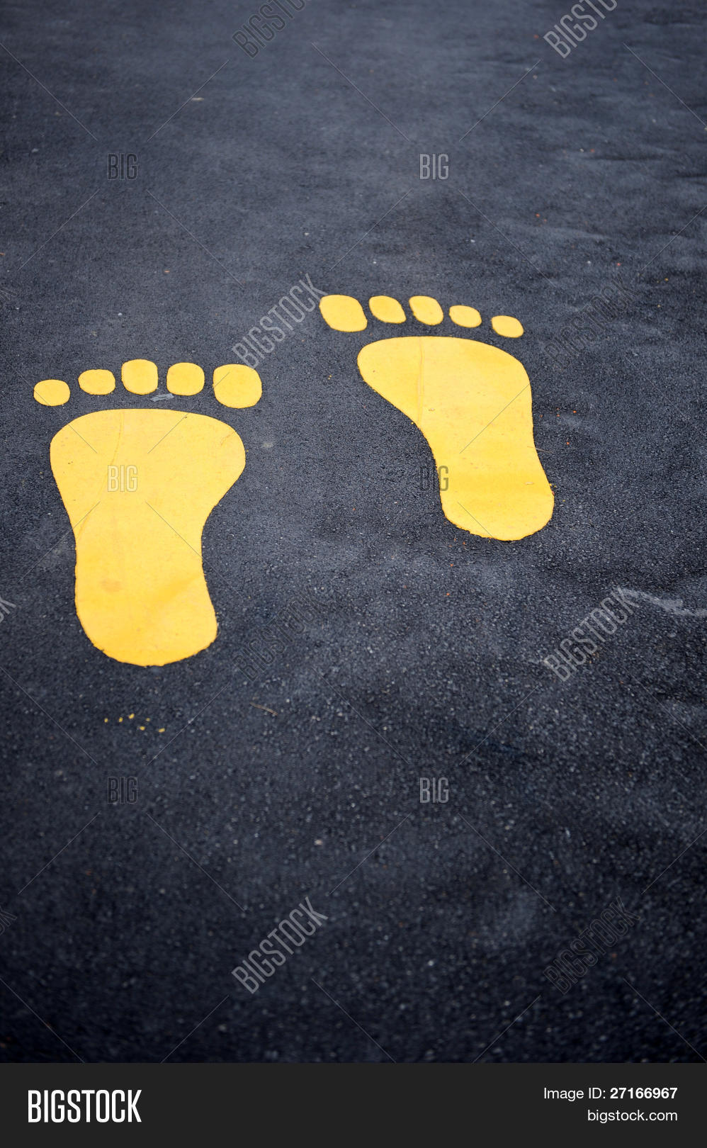 Markings Show Where Image & Photo (Free Trial) | Bigstock