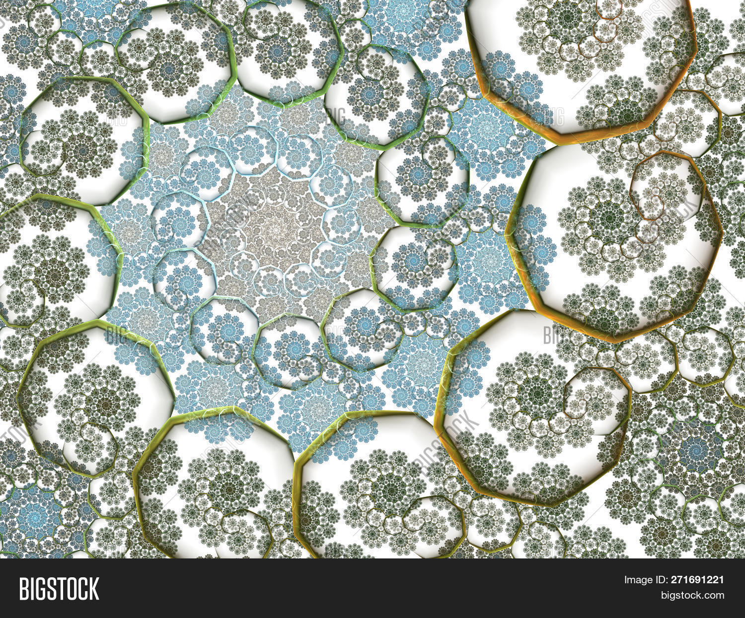 Fractal Snow Flakes. Image & Photo (Free Trial) | Bigstock