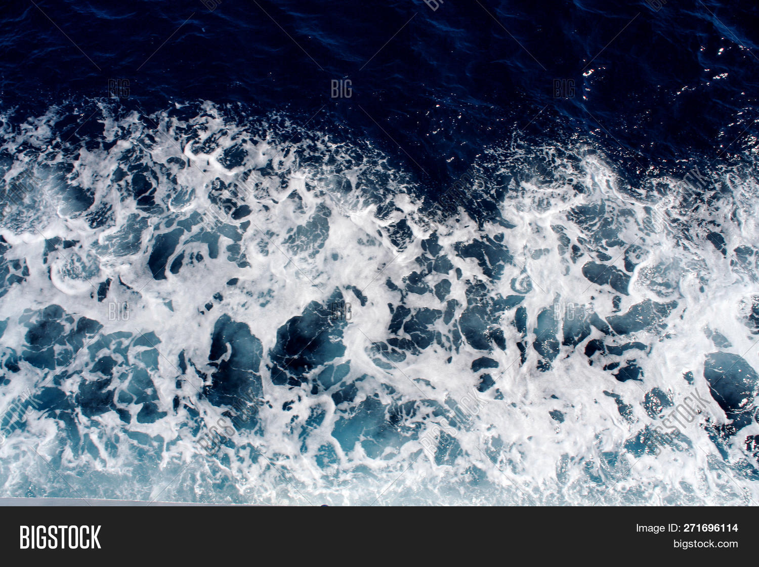 Blue Sea Waves Sea Image & Photo (Free Trial) | Bigstock