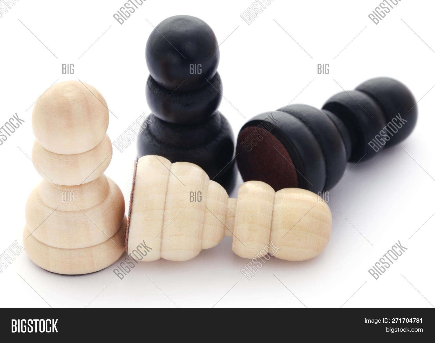 Wooden Pawn Chess Game Image & Photo (Free Trial) | Bigstock