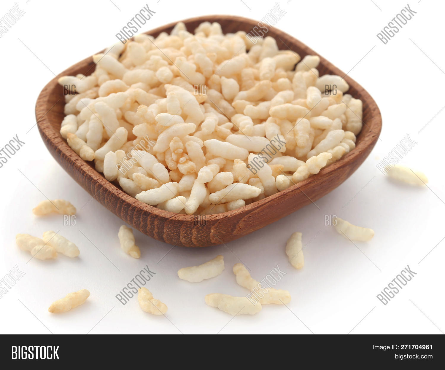 Puffed Rice Bowl Over Image & Photo (Free Trial) | Bigstock