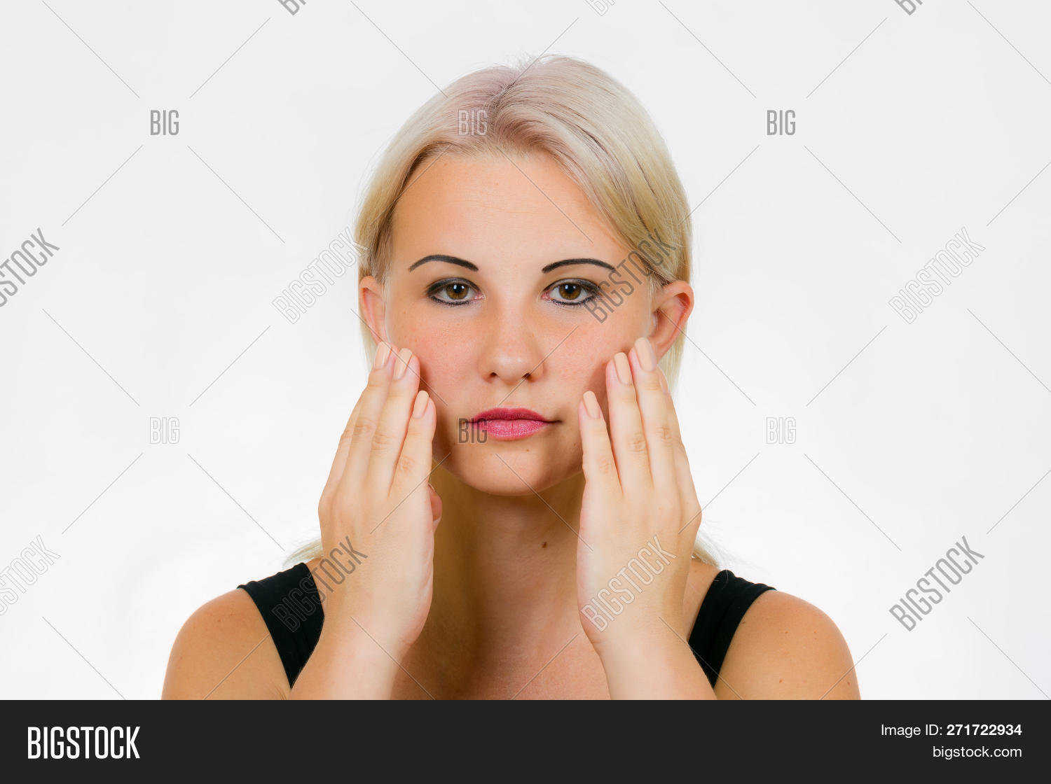 Face Exercise Women Image & Photo (Free Trial) | Bigstock