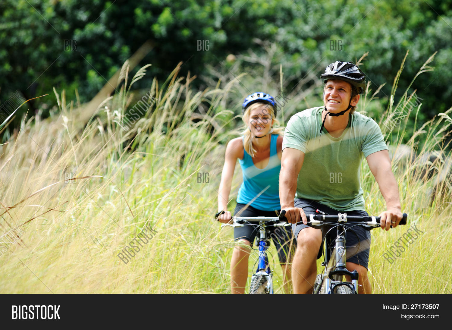 Happy Couple Riding Image & Photo (Free Trial) | Bigstock