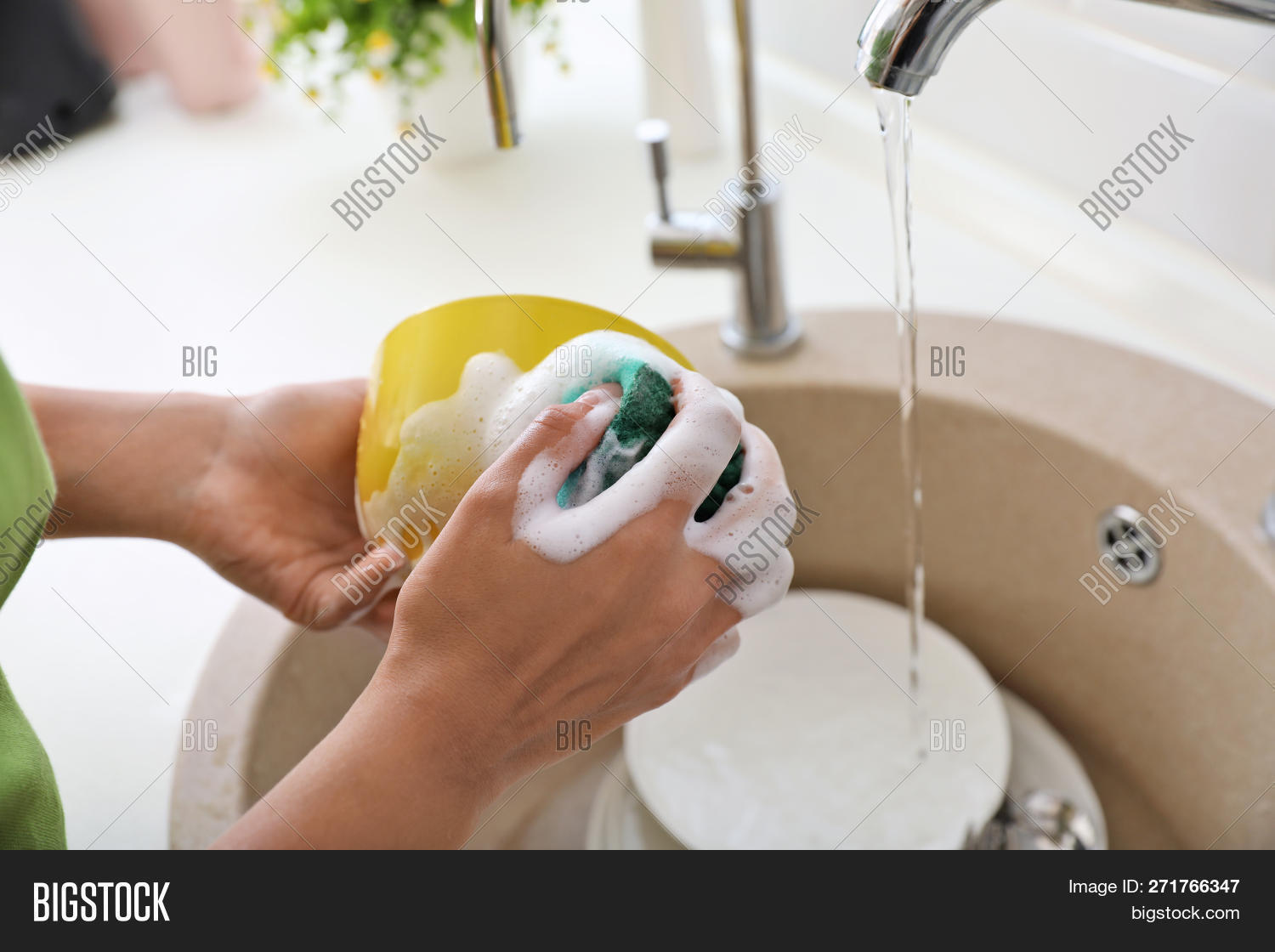 Woman Washing Dirty Image & Photo (Free Trial) | Bigstock