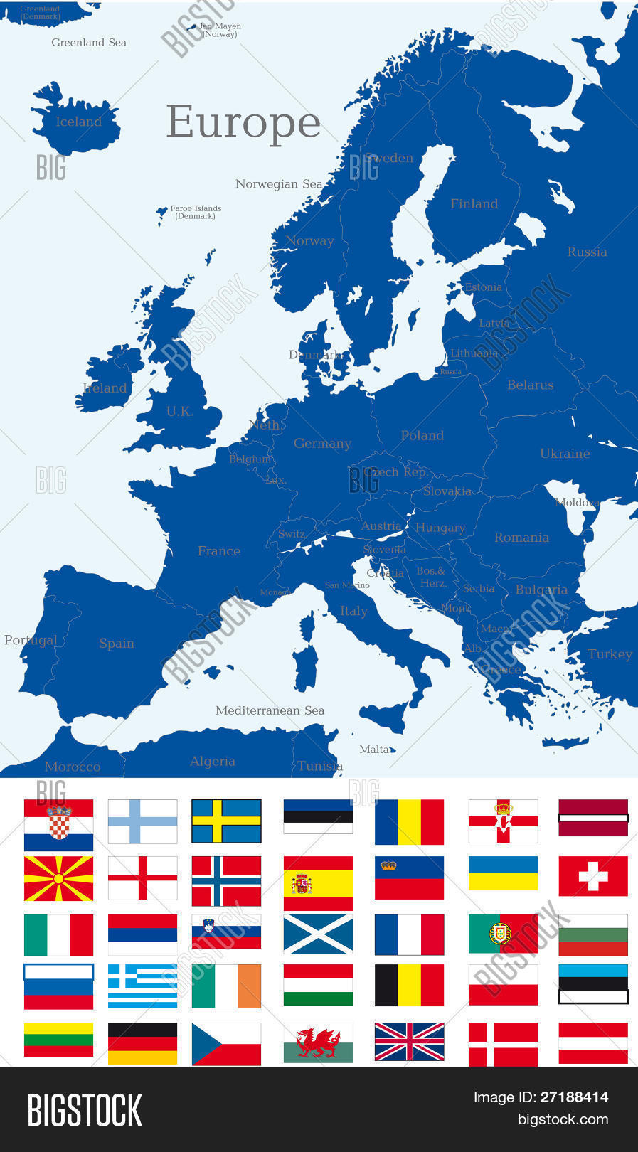 Abstract Map Europe Image & Photo (Free Trial) | Bigstock