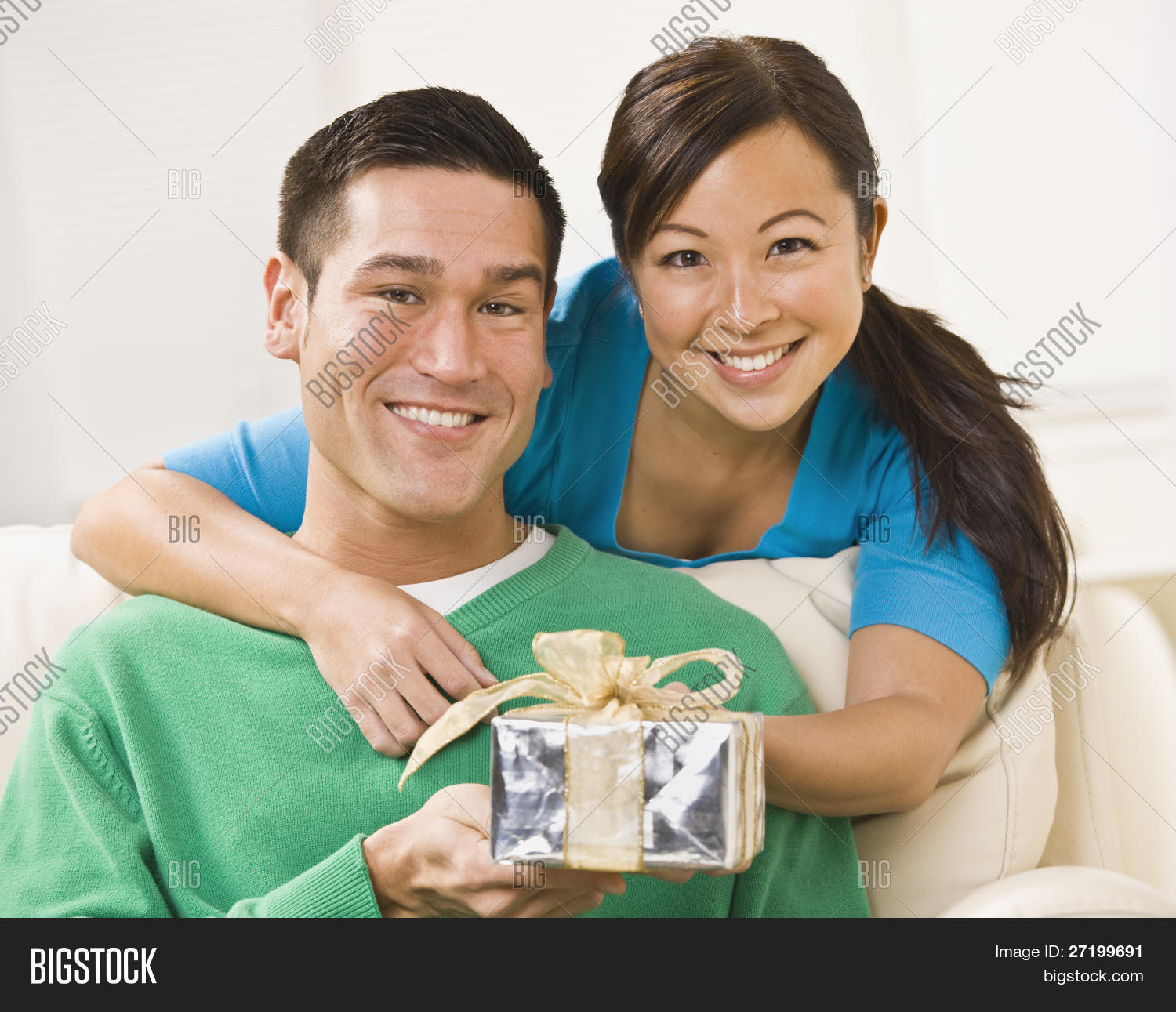 Young Couple Seated Image & Photo (Free Trial) | Bigstock